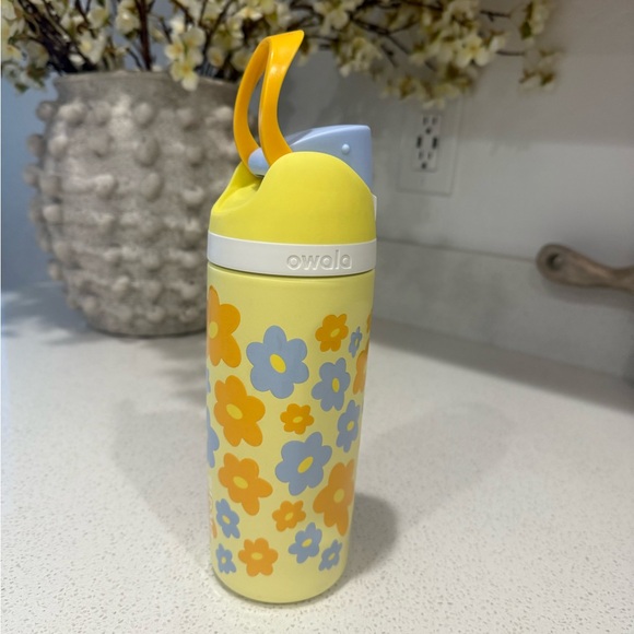 owala | Dining | Owala Yellow Floral Water Bottle 6 Oz | Poshmark